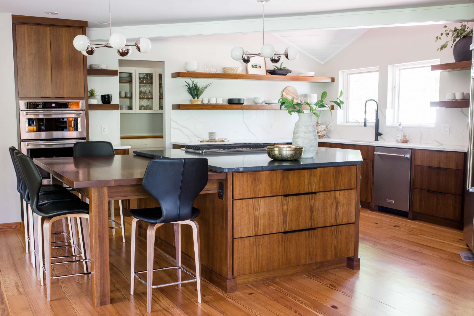 Mid Century Modern Kitchen Revival | Heart and Home Design Co.